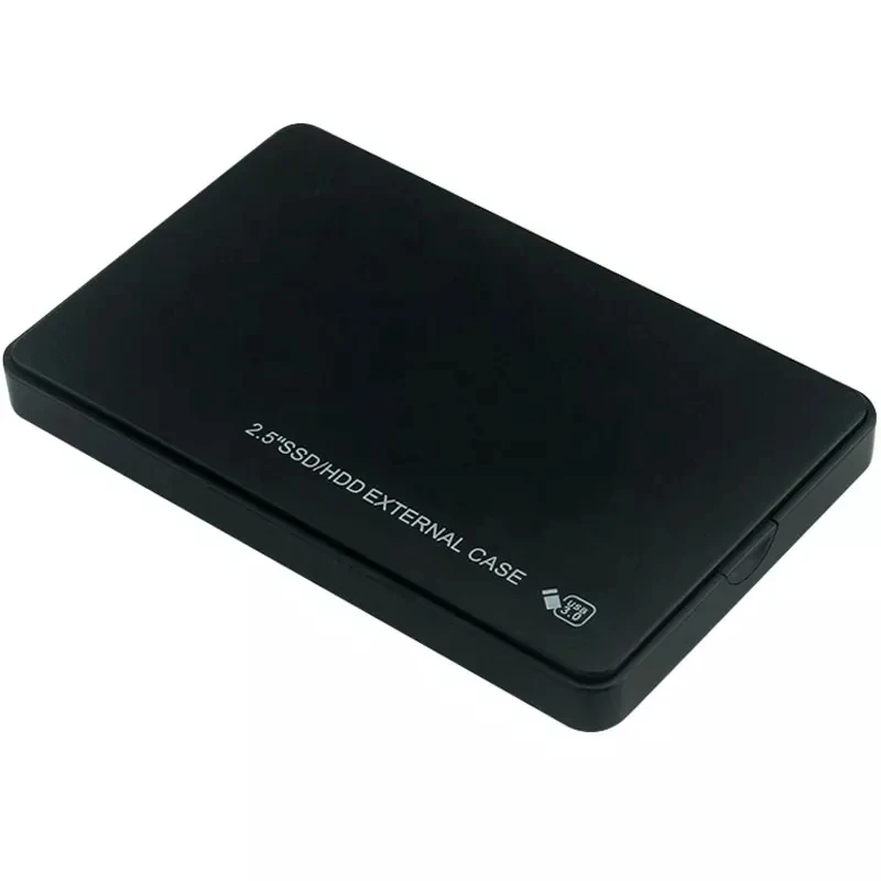 Plastic External Hard Drive Enclosure Case SATA to USB 3.0 HDD 2.5 inch ...