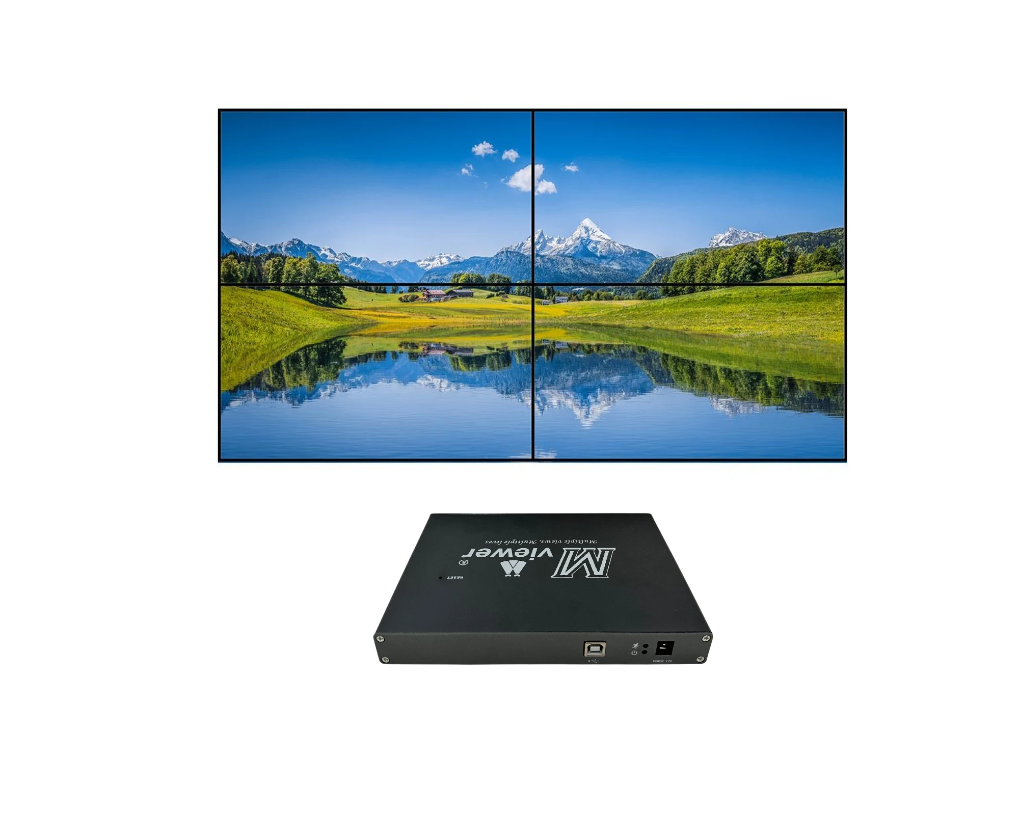 Video Wall Controller Multi-screen Expansion Device Ev104hdp - Buy ...