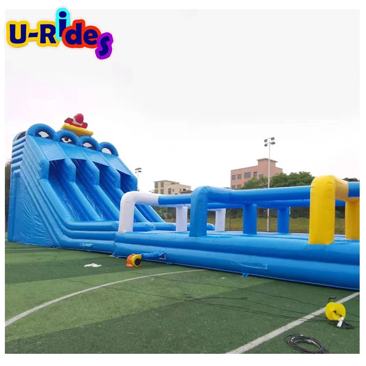 20m Inflatable Water Slide Combo Big Pool Inflatable Water Slide ...