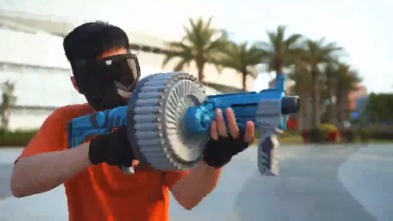 M32 Fire Bull Toy Guns For Boys Playing Long Range Shot Soft Bullet ...