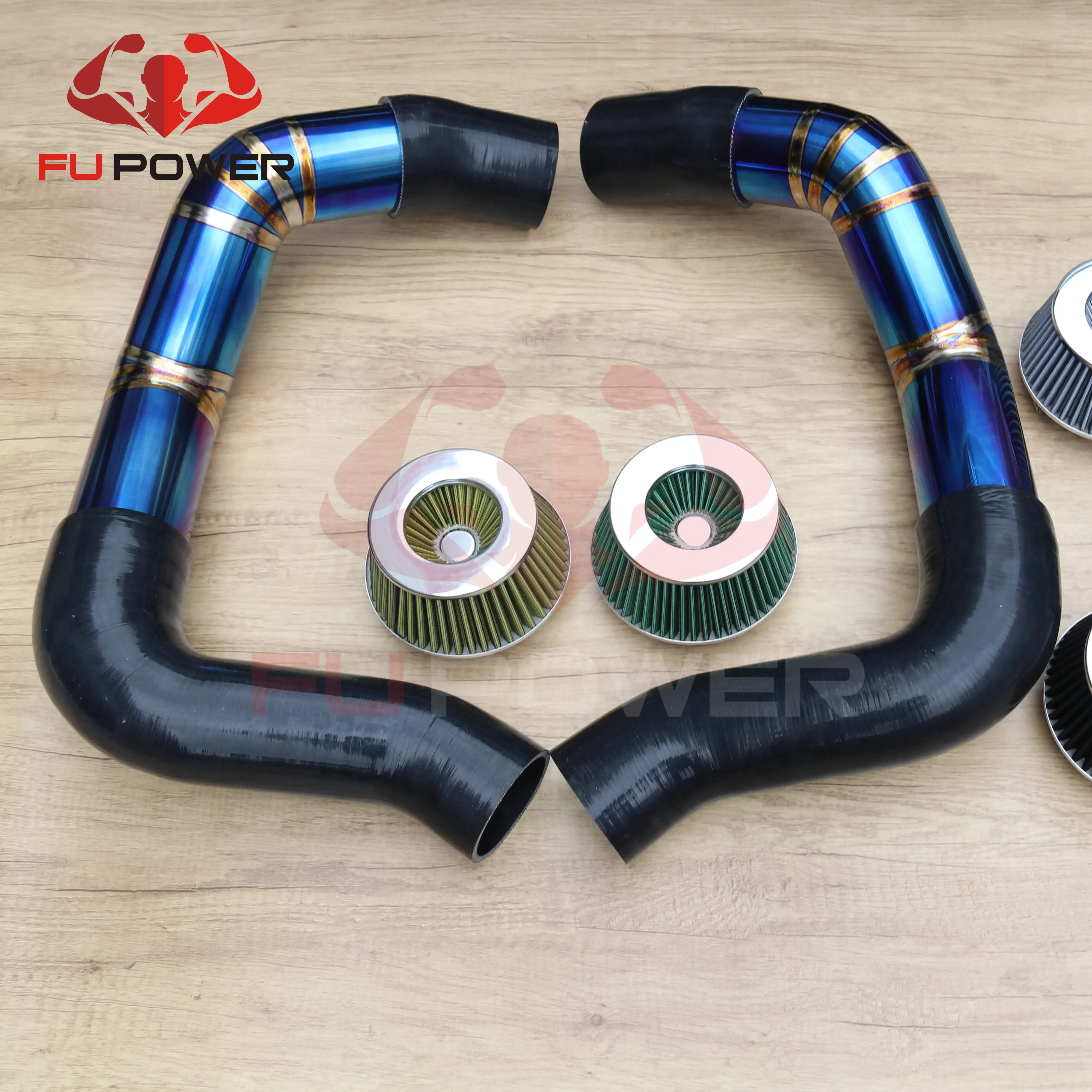 For Bmw F90 M5 F9x M8 ( S63r 2018+ ) Titanium Front Mount Intake Kit ...