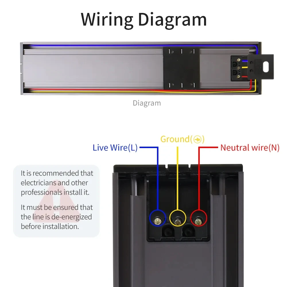 Universal Multi Smart Office Desk Power Rail Track System Electric ...