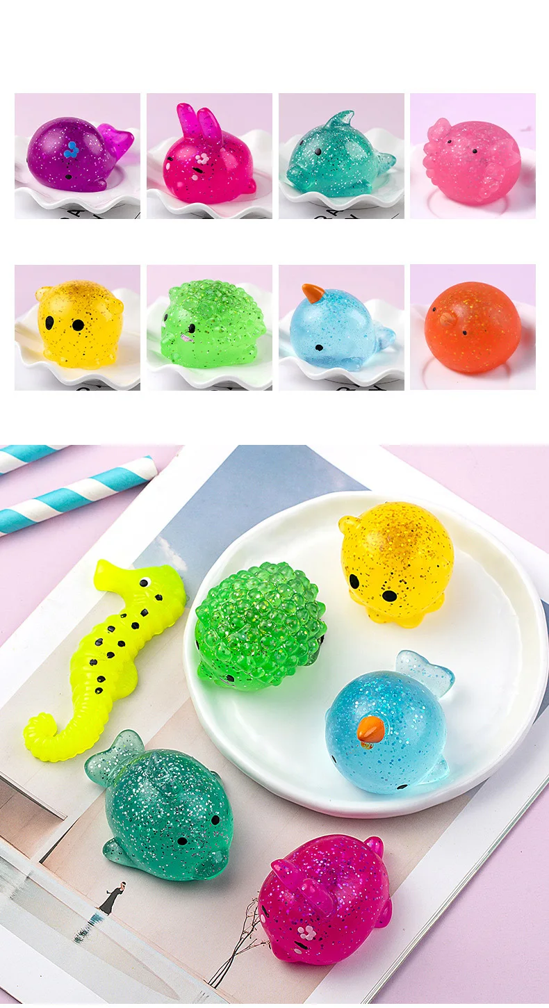 Jumbo Glitter Mochies: Eco-Friendly Squishy Toys for Stress Relief ...