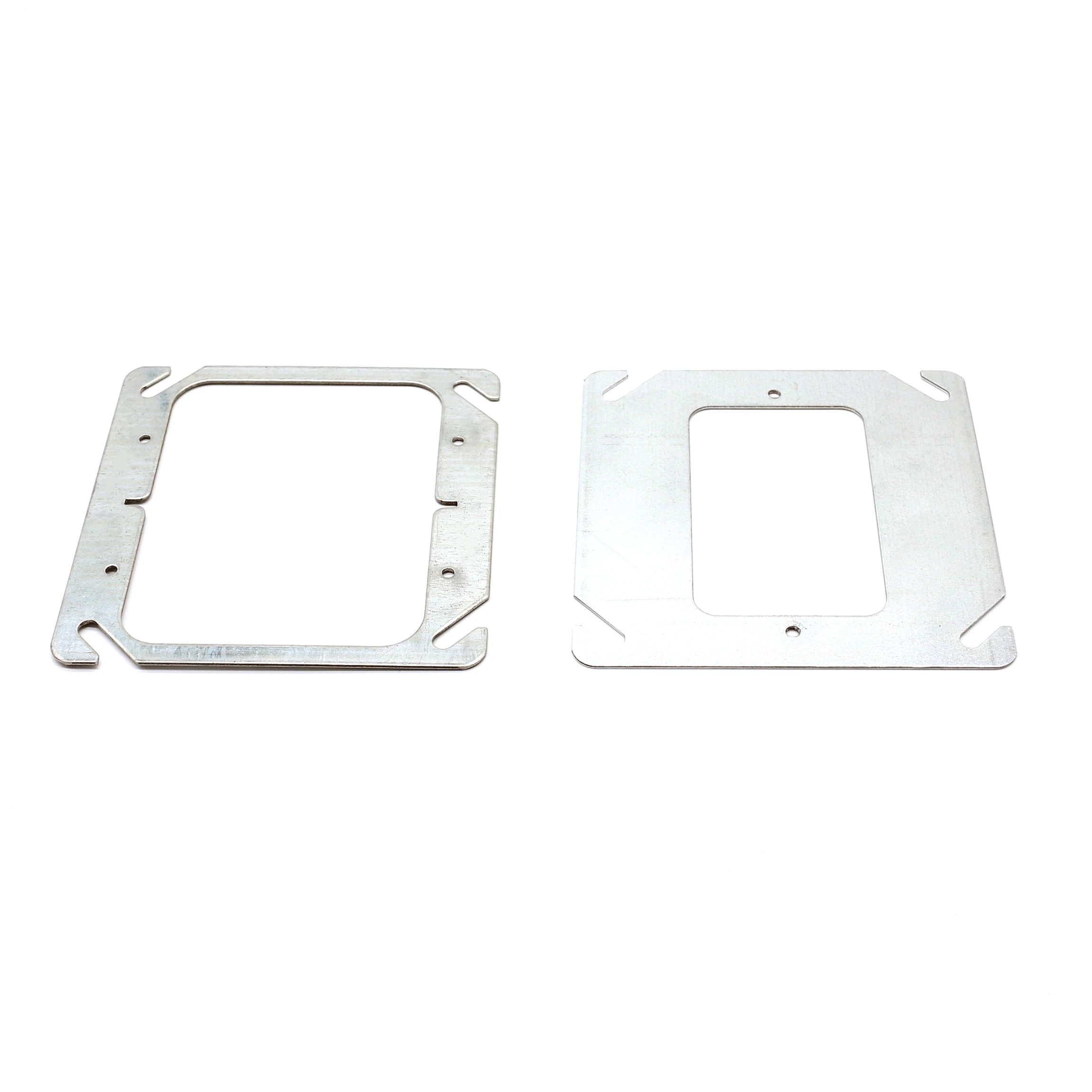 High Quality Electrical Steel Switch Box Cover Flat With 3/4" Knockout ...