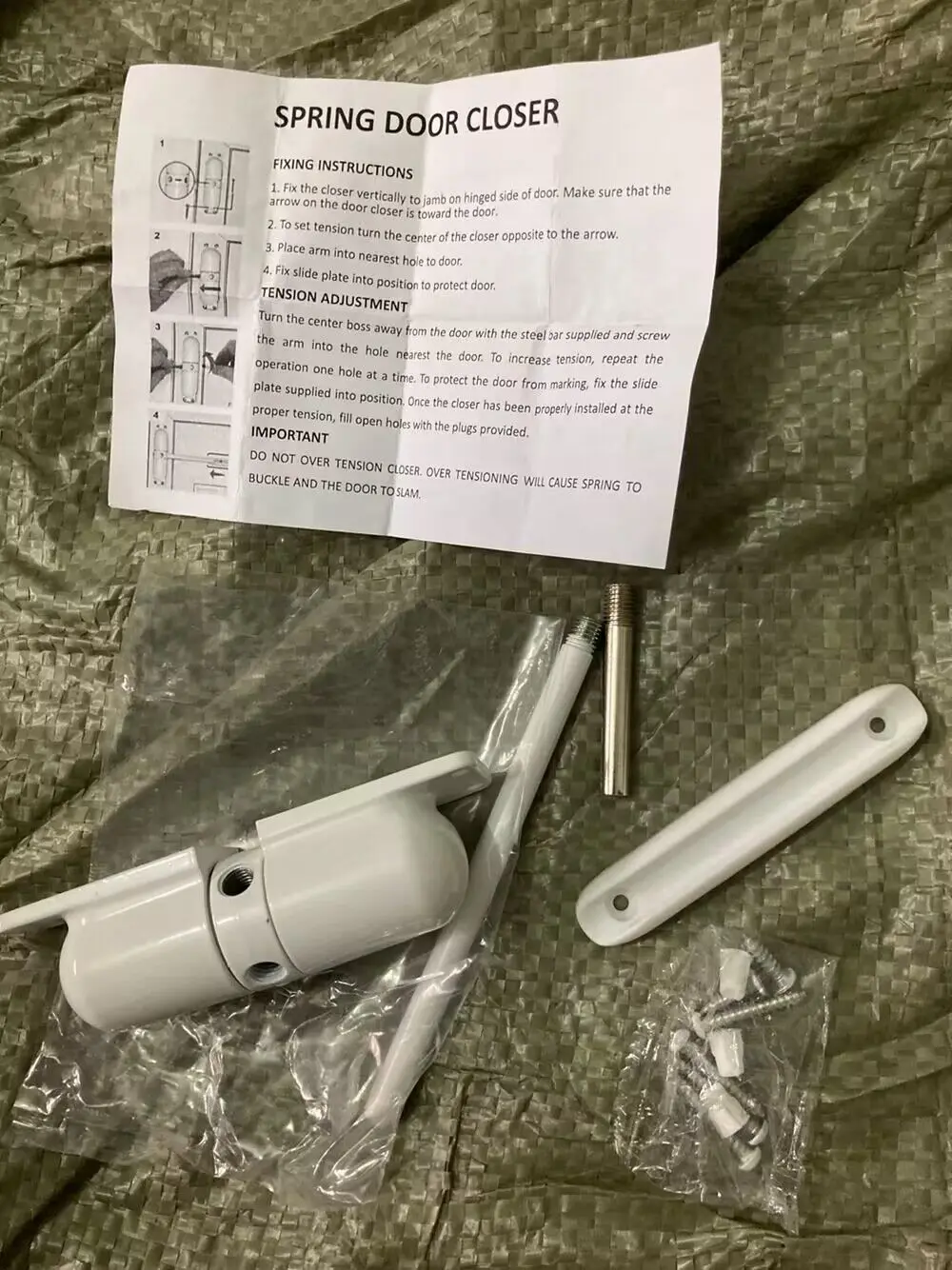 Automatic Door Closer - Easy Install for Self-closing