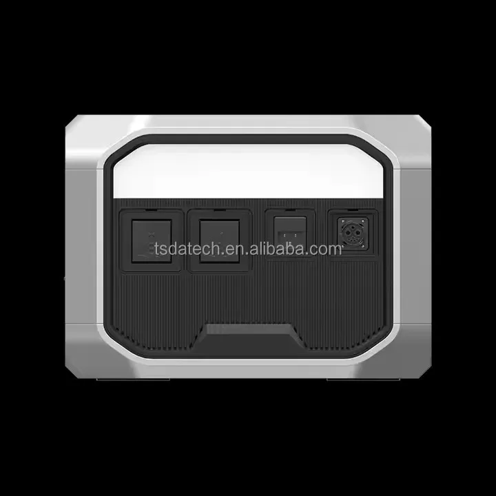 VoltEra 1200W Rechargeable Lithium Ion LiFePO4 1310.72Wh Portable Solar ...
