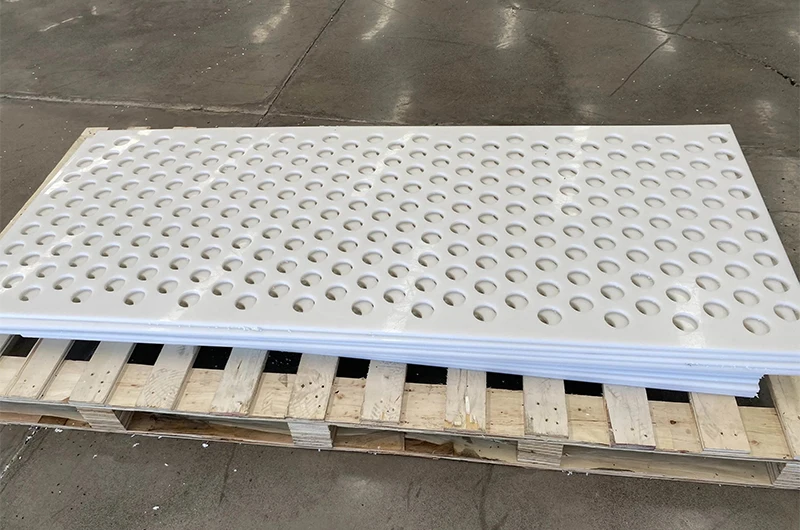 Punching Plate Plastic Perforated Sheet - Polypropylene
