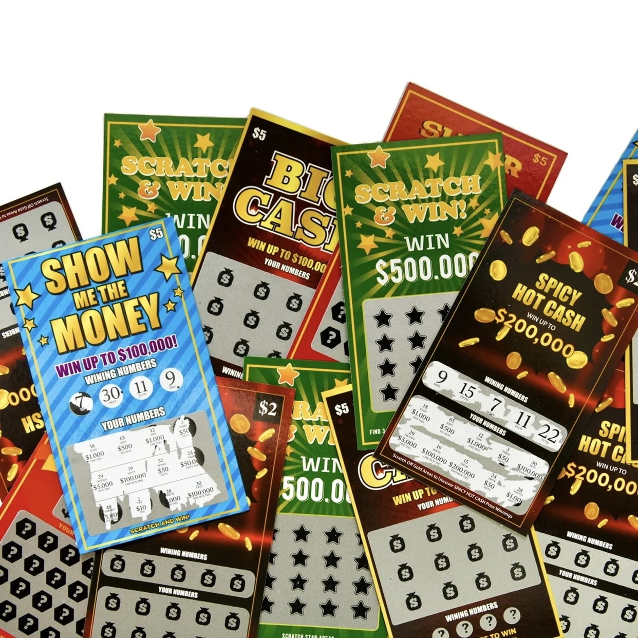 Customized Lottery Tickets - Secure & Fun Gaming Experience
