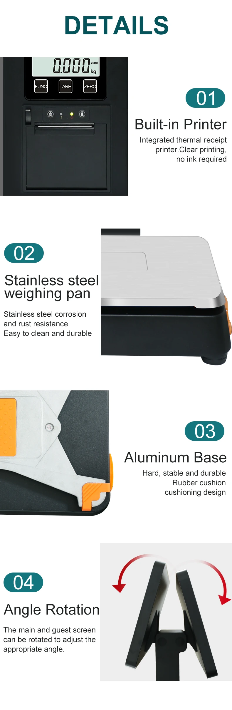 NVK PC 30kg POS Scale - Precision and Efficiency for Retail