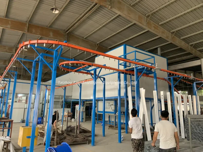 Ailin Industrial Automated Powder Coating Spray Line