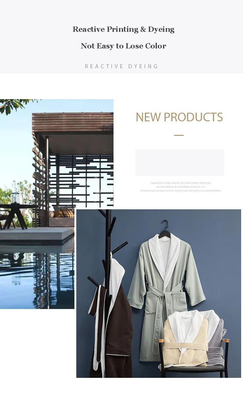 Designed Beautiful Hotel Box Towel Full Bathrobe Pure Cotton Bathrobes ...