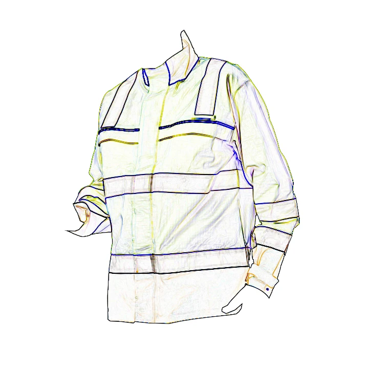 Uniform Electrician Industrial Safety Workwear Fireproof Jacket Hi Vis ...