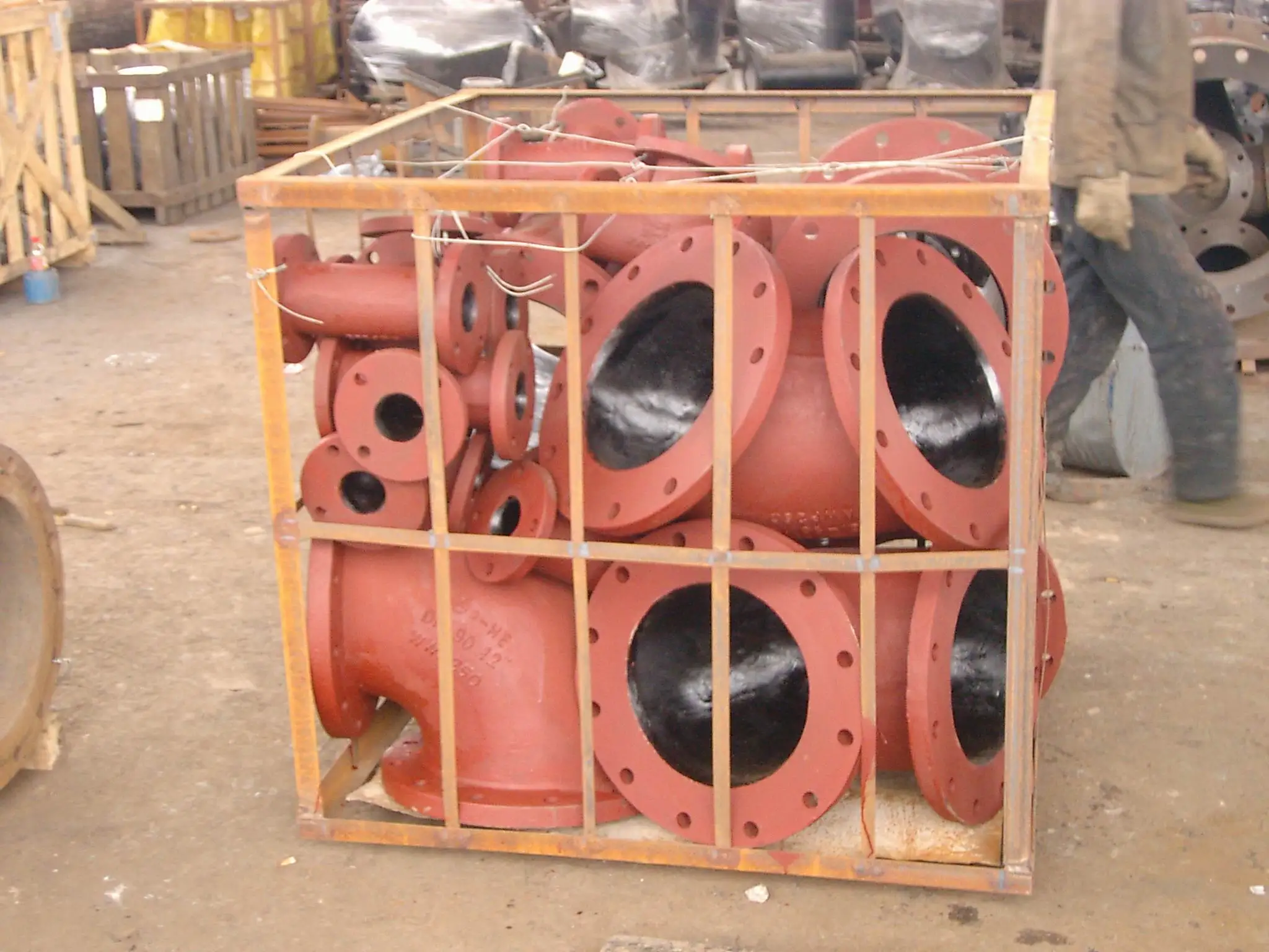 ANSI B16.1 AWWA C110 Ductile Iron Flanged Pipe Fittings
