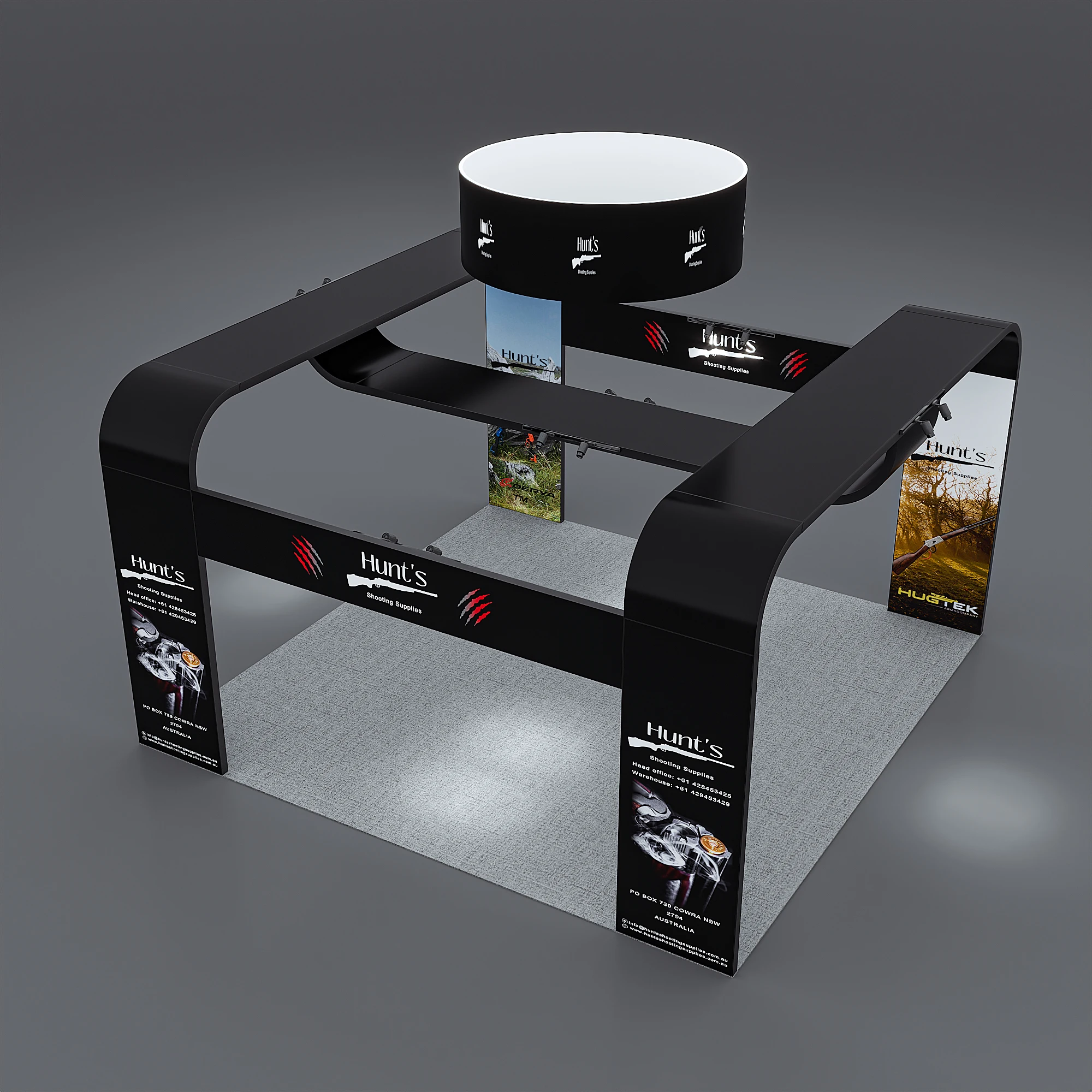 20x20 Feet Modular Exhibition System for Trade Shows