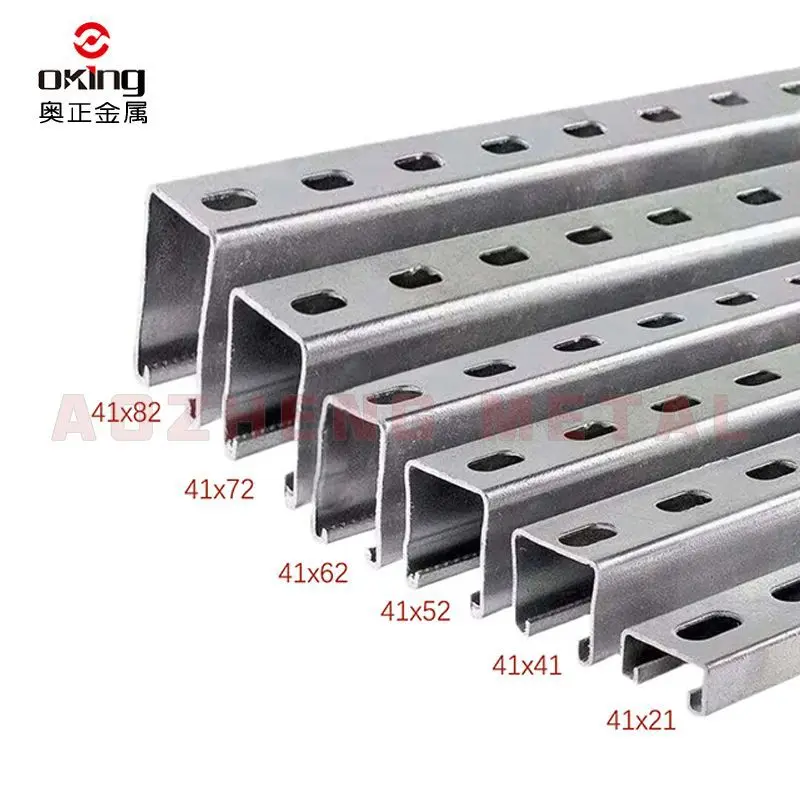Galvanized C Beam Steel U Channel Strut - Durable & Versatile