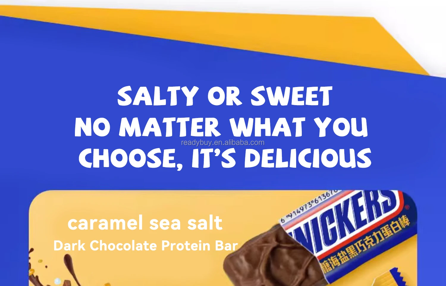 Hot Sale 30g Snicker Barreled Chocolate Snacks Sweet Peanant Chocolate ...