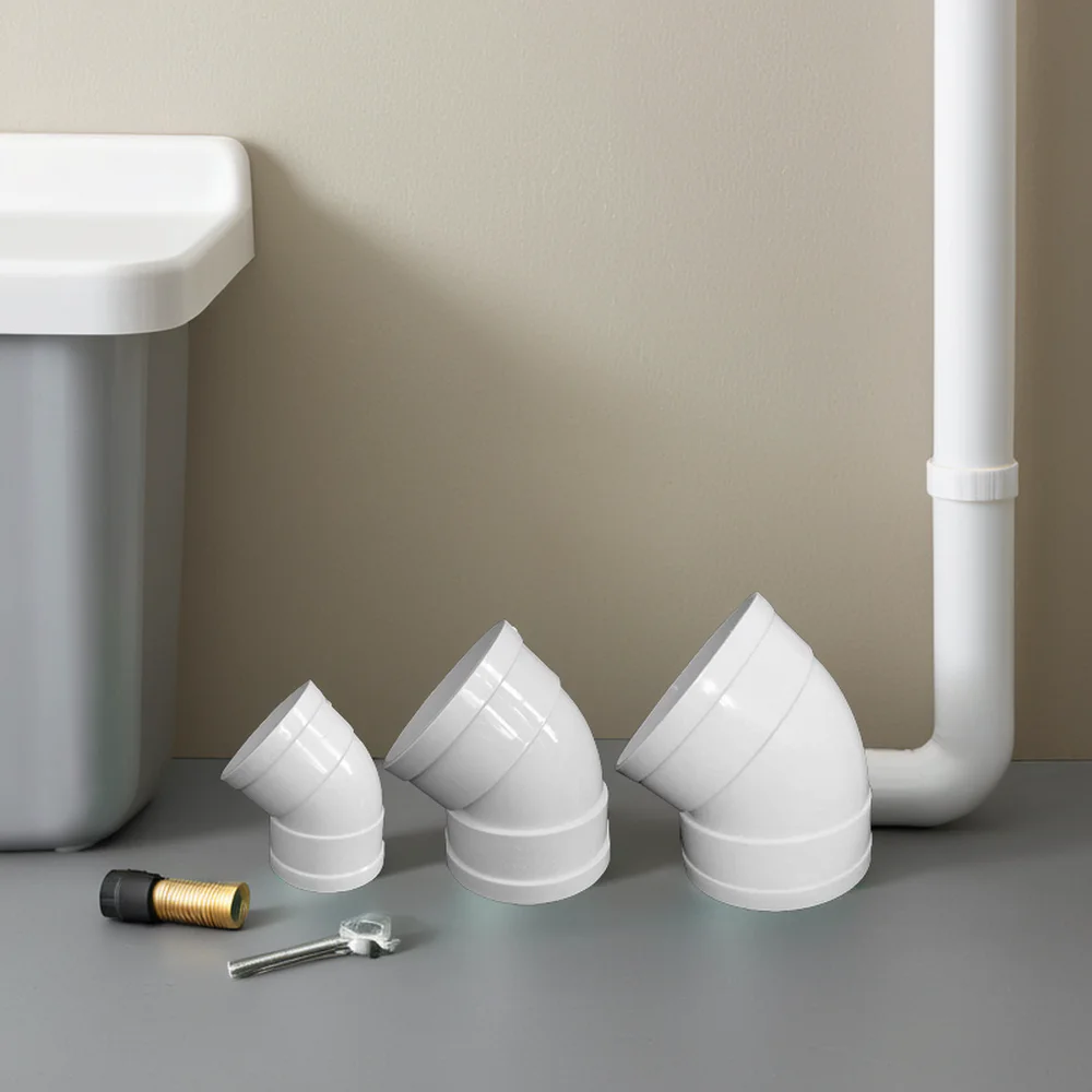 Meikang Casting Technique Pvc Elbow Fittings With Round Head Pvc Pipe ...