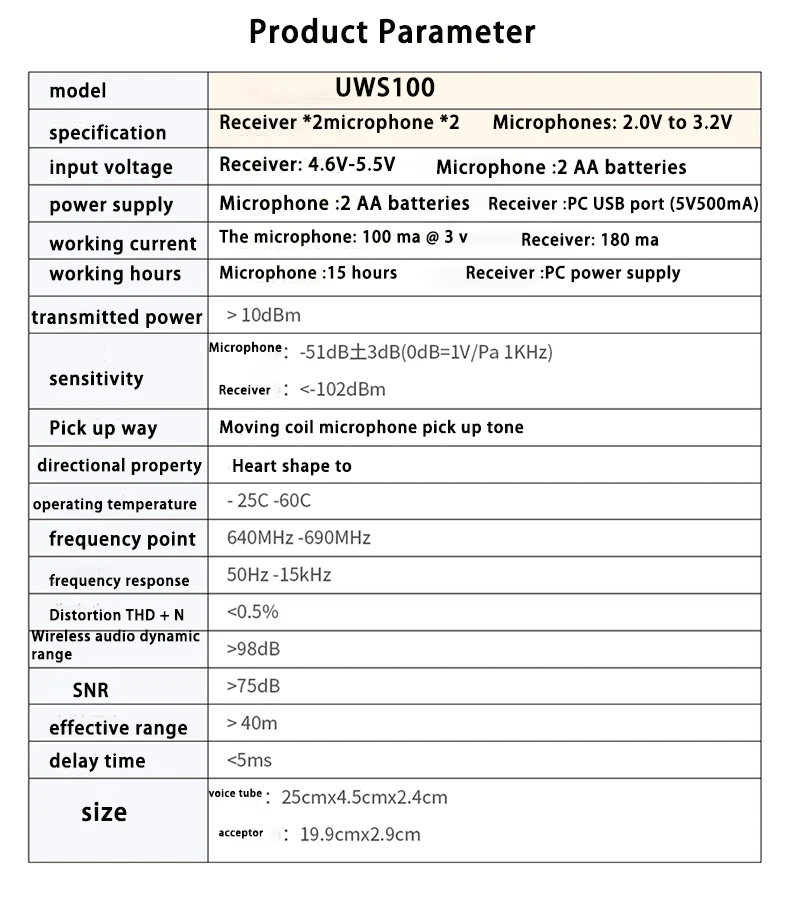 U-segment Wireless Microphone One-to-two Microphone Live Broadcast With ...