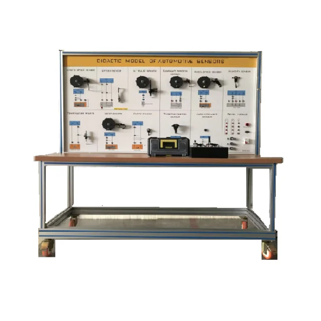 AUTOMOTIVE SENSORS DIDACTIC MODEL training panel teaching bench ...