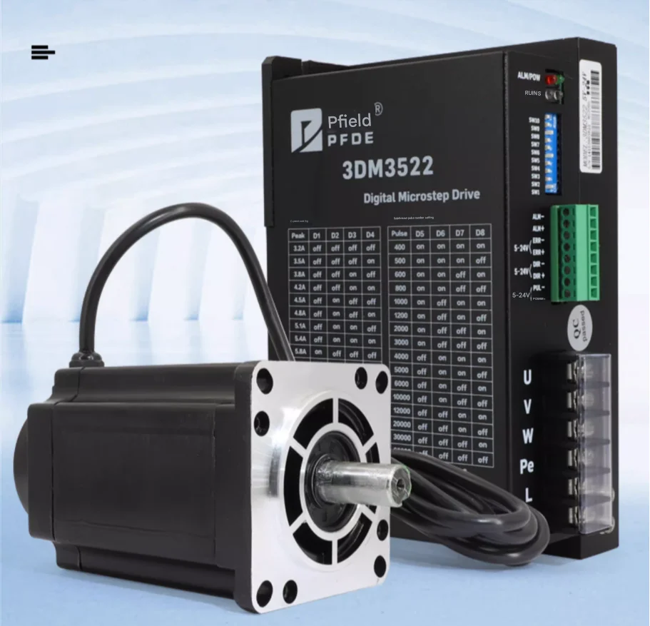 High-torque Three-phase Stepper Motor Kit 130-24NM Three-phase + 3722 ...