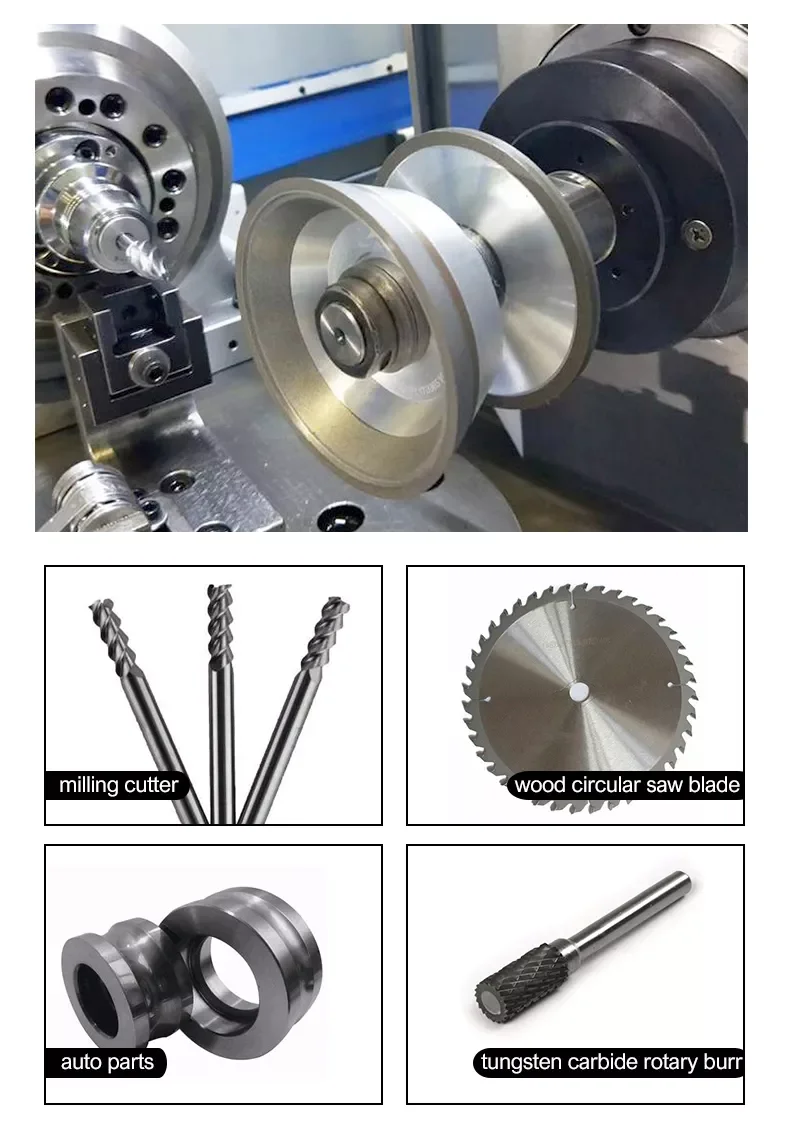 Bosdi Type 1a1 6a1 9a1 Resin Bond Diamond Centerless Grinding Wheel ...