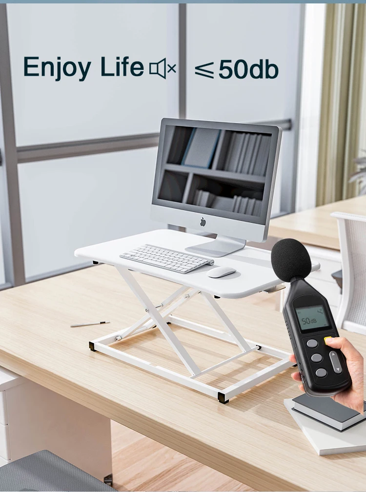 Contuo Folding Laptop Table - Adjustable Desktop Elevation