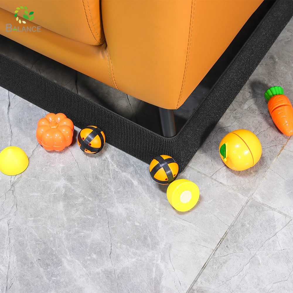 Wide Under Sofa Toy Blocker Adjustable Bumper Under Bed Blocker ...