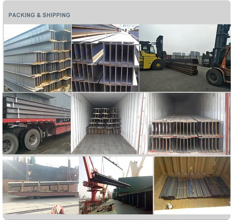 H Beam Steel Structural Steel Beams Standard Size Galvanized H-beam ...