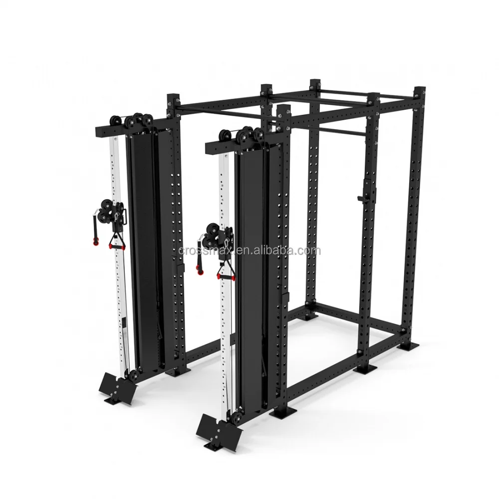 2023 Crossmax Full Half Power Rack with Cable Attachment