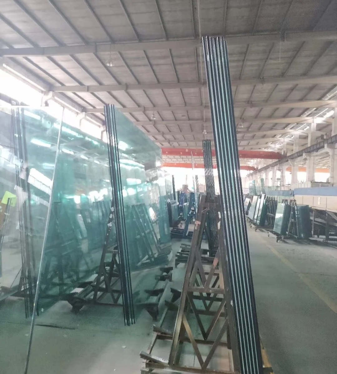 Frameless Clear Transparent Glass Partition Wall for Office