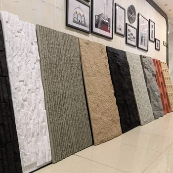 Vanjoin Waterproof Outdoor Pu Stone Cladding Wall Panels To Saudi ...