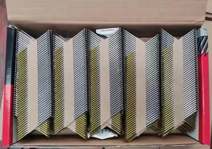 3.1*90mm Paper Strip Nail D Head Framing 28 30 34 Degree Paper Strip ...