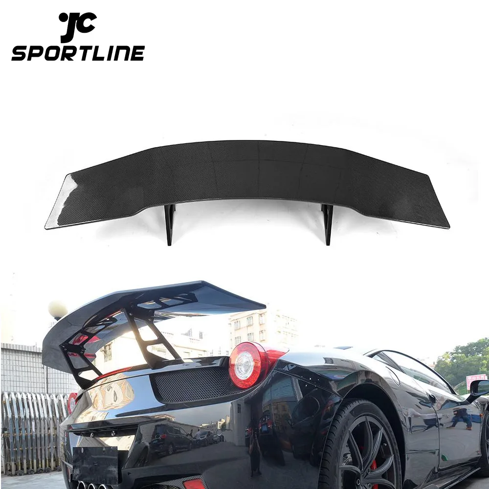 Carbon Fiber GT Racing Spoiler for Ferrari 458 Italia Spider ...