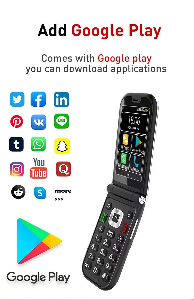 Q3 Android Smart Phone - Dual SIM, 3GB+32GB Storage