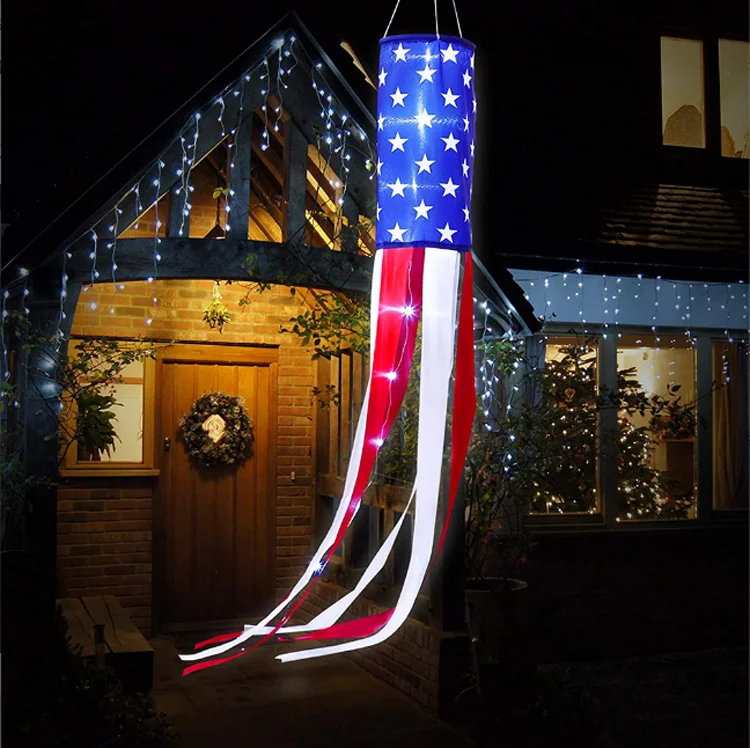 Decoration Flag Reflective Wind Bag Weatherproof Wind Sock For Outdoor ...