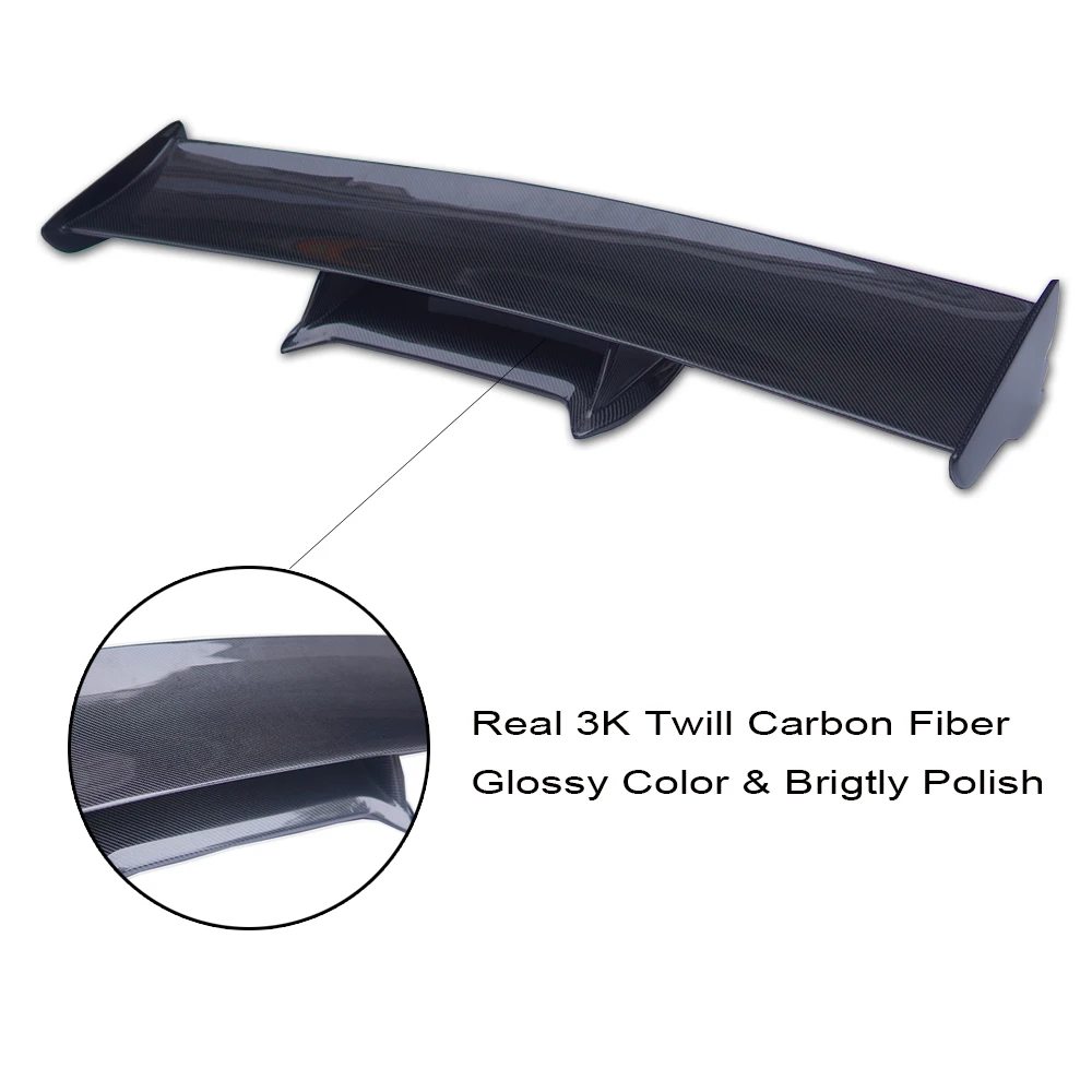 Gtr R35 Real Carbon Fiber Rear Trunk Wing Spoiler For Nissan Gtr Nissmo ...