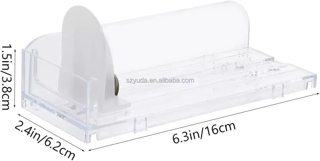 Acrylic Spring Shelf Pushers System - Adjustable & Versatile