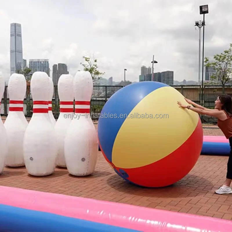 Human Bowling Pins Inflatable Bowling Ball,inflatable Human Bowling ...
