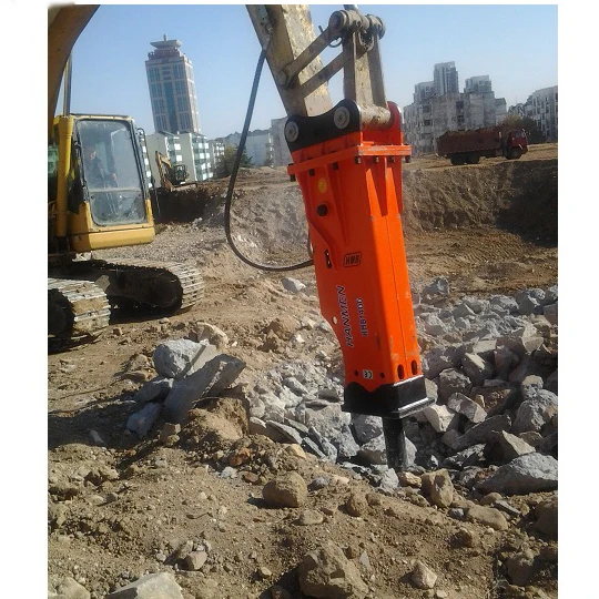 20 Ton Heavy Duty Concrete Breaker Excavator Attachment Hydraulic Rock ...