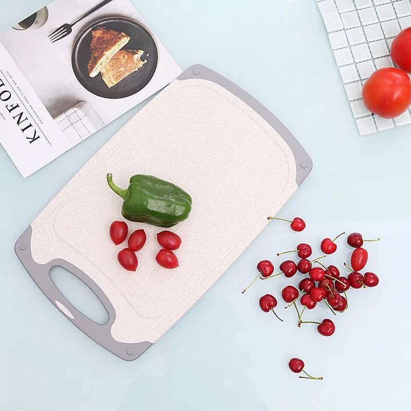 Kitchen Tools Wheat Straw Cutting Chopping Board for Meat Vegetables ...