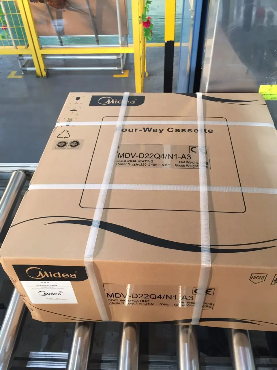 Midea Air Conditioner System Free Cooling Rooftop Package Unit Air ...