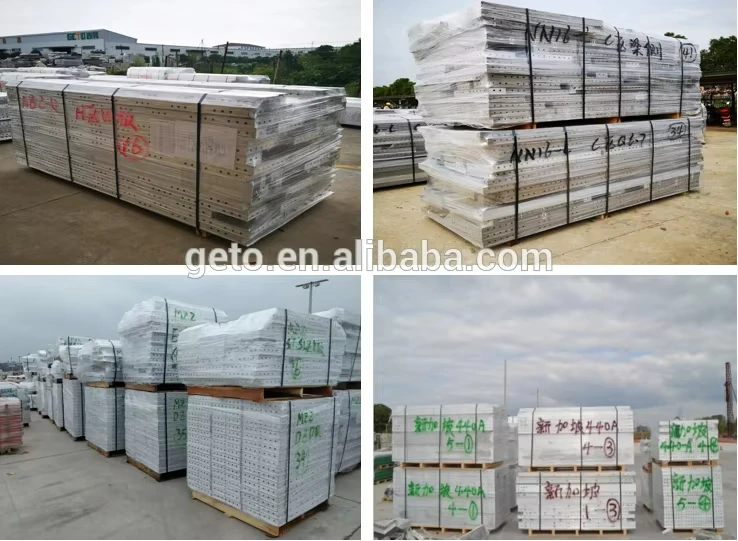 Formwork Wall Slab Column Formwork System by GETO Aluminum