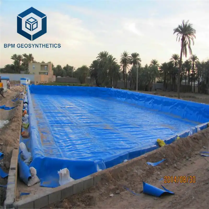 Hdpe Plastic Plastic Pool Pond Pvc Geomembrane Liner For Swimming Pool ...