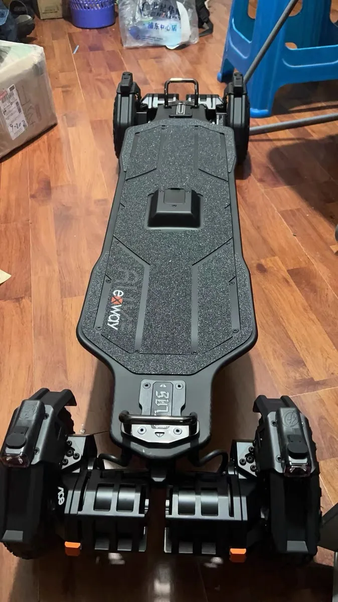 Exway Atlas Pro Gear V2 Electric Skateboard Four-wheel Drive Off-road ...