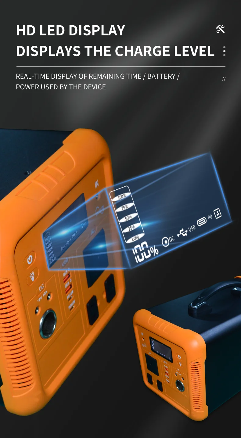 Portable Energy Storage Power Supply Lifepo4 Solar Portable Power ...