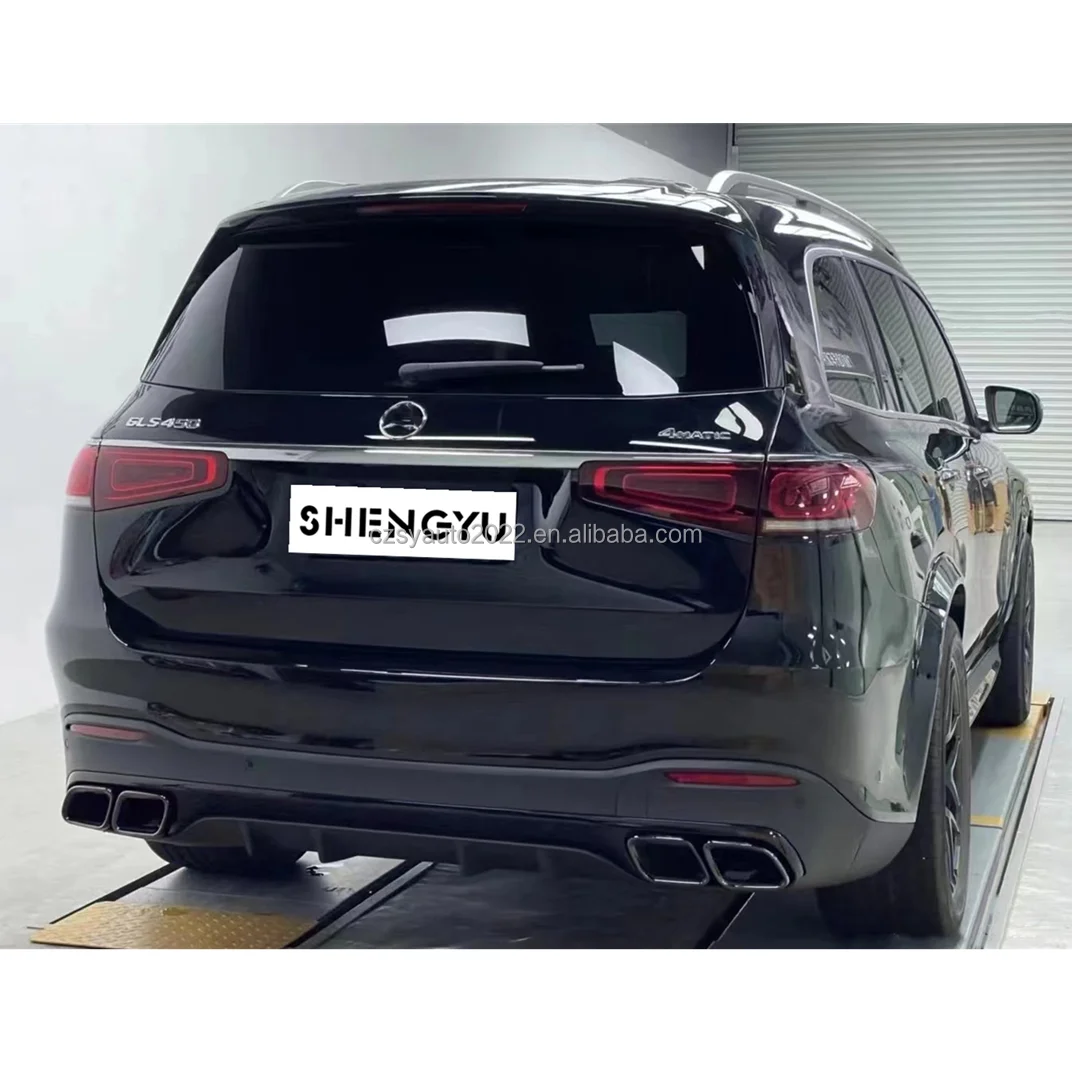 For Benz Gls X167 2020-2023 Change To Gls63 Amg Bumpers Grille Rear ...