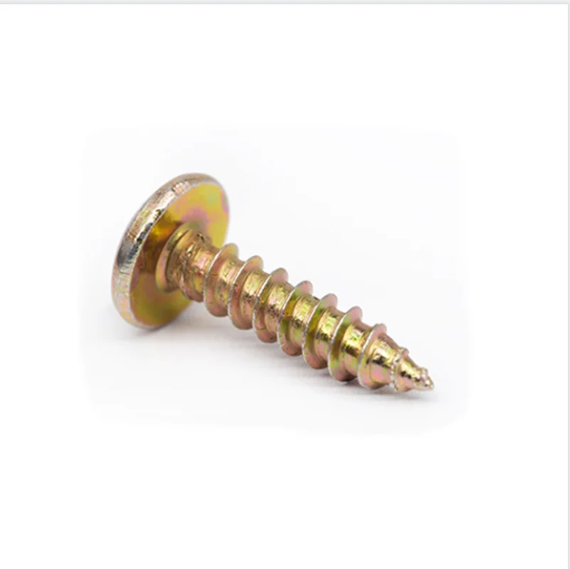 M5x25 Triangle Slot Truss Head Tapping Screw Black Coating Triangle ...