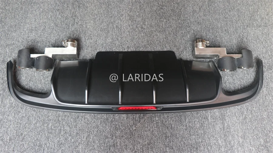 Rear Diffuser For Jaguar Xf Xfl Xe Xel 2015-2020 Car Splitter Body Kit ...