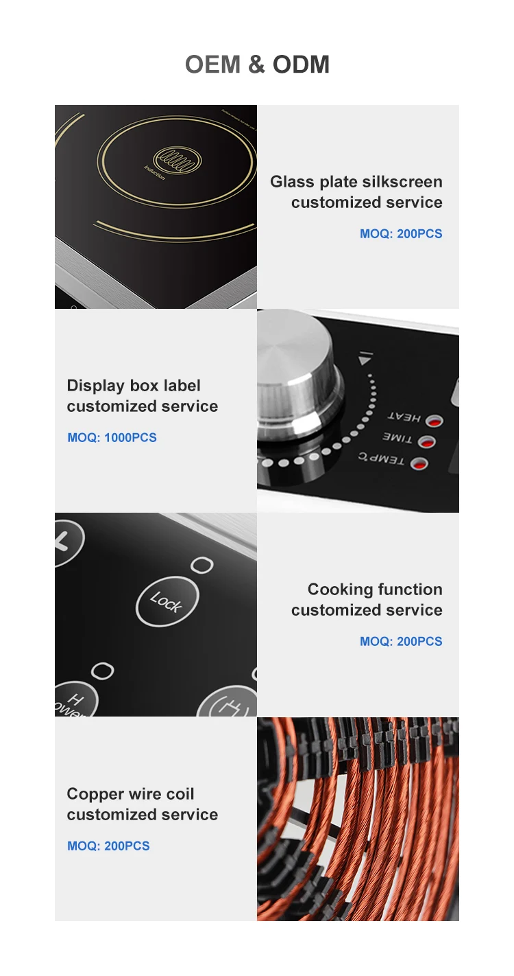 Japan Induction Soup Cooker 1500w Wok Station Micro Crystal Plate Super ...