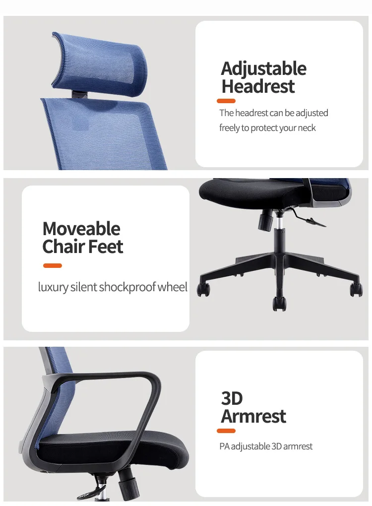Soluzione Ad Alta Ergonomica - Modern Executive Office Chair
